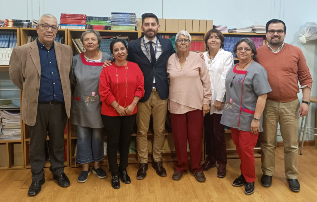 María Elena recibe al equipo del Servicio Local de Educación Pública Licancabur – SLEP Licancabur